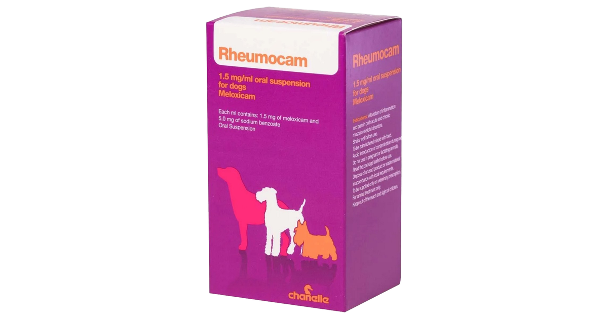 Rheumocam Oral Suspension for Dogs 1.5mg/ml 42ml