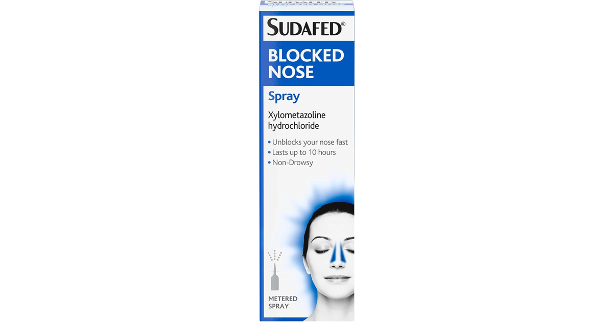 Sudafed Plus Blocked Nose Spray 10ml