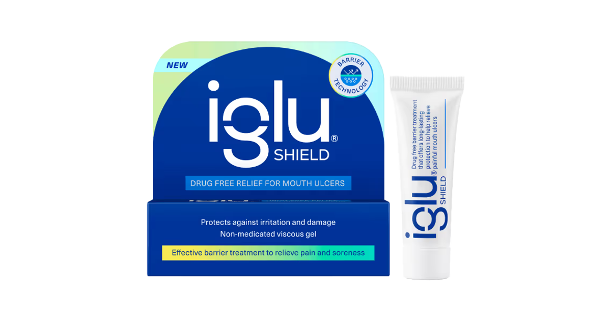 Iglu Shield Mouth Ulcer Gel 10g – Drug-Free Protective Barrier for Pain ...