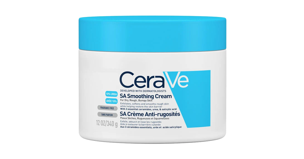 Smooth Rough Skin: CeraVe SA Smoothing Cream 340g