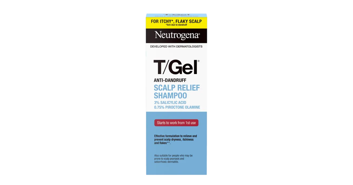 T/Gel Anti-Dandruff Scalp Relief Shampoo 250ml | Fast UK Delivery