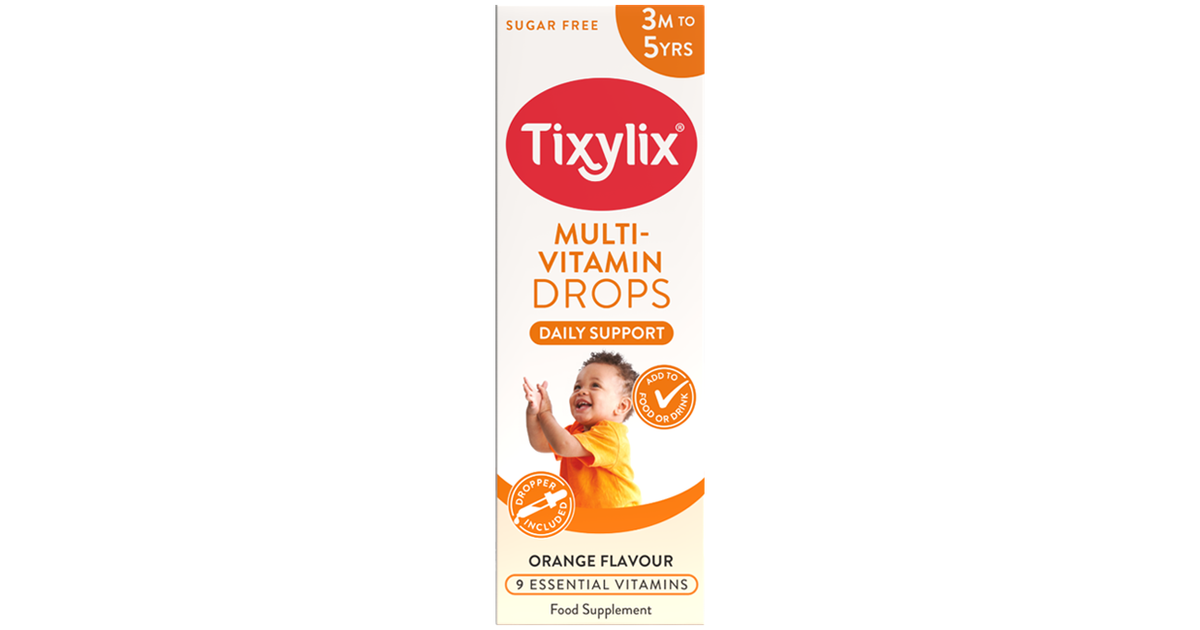Tixylix Multi-Vitamin Drops: Daily Support for Children
