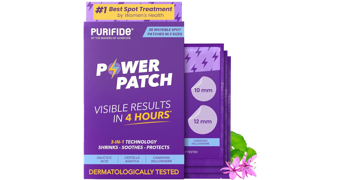 Purifide 3-in-1 Power Patches 36 Pack | Weldricks Pharmacy