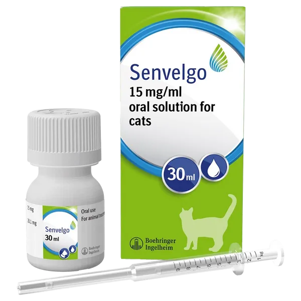 Senvelgo 15mg/ml Oral Solution for Cats (30ml) | POM-V Prescription