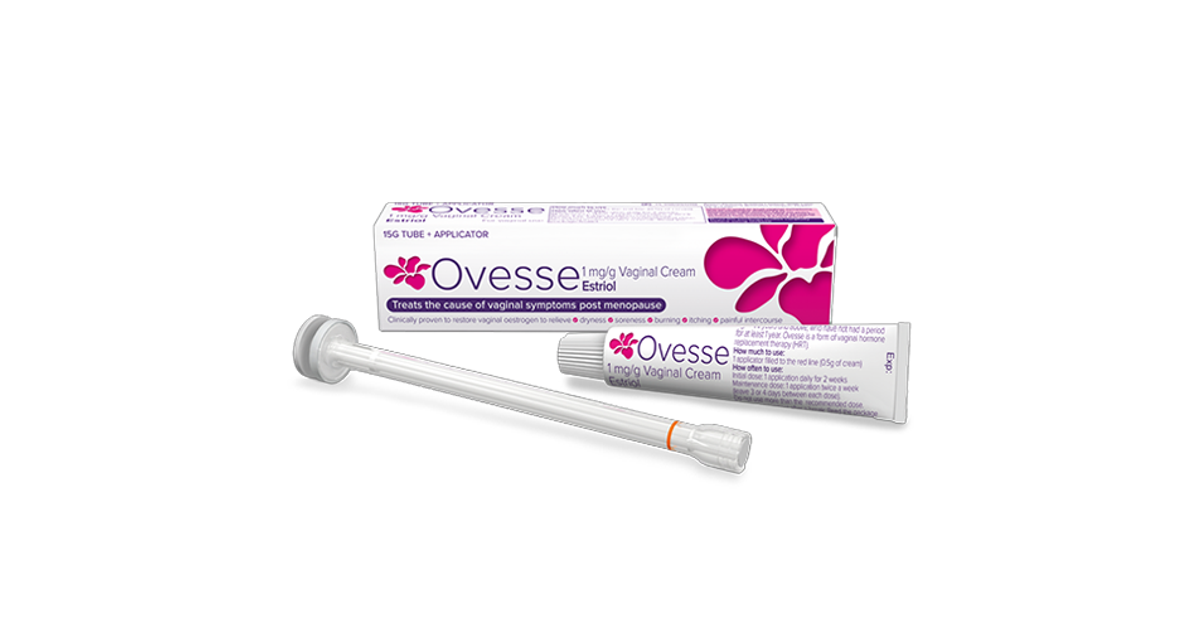 Ovesse Vaginal Cream: Menopause Relief for Dryness & Irritation