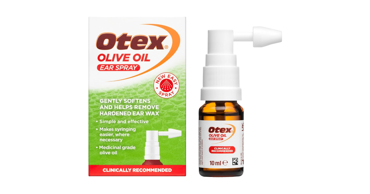 Gentle Ear Wax Removal with Otex Olive Oil Spray