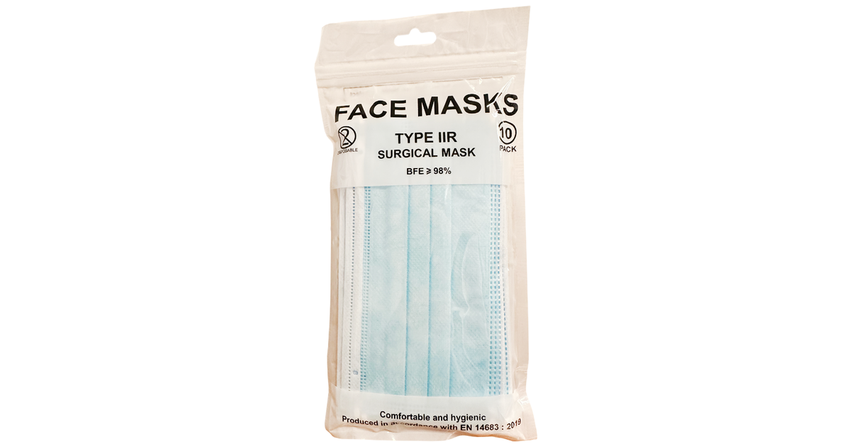 Surgical Face Mask Type IIR Pack of 10