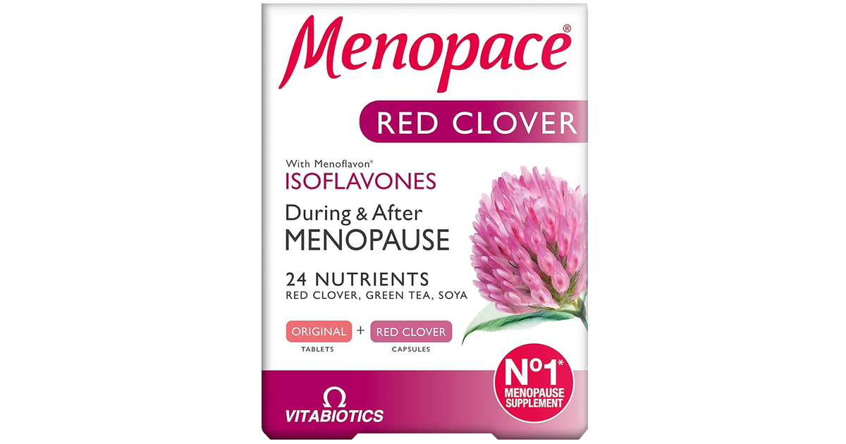 Menopace Red Clover Tablets & Capsules Pack of 56