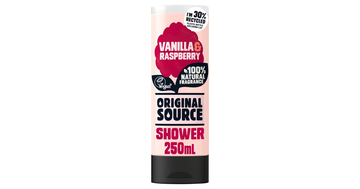 Original Source Vanilla and Raspberry Shower Gel 250ml