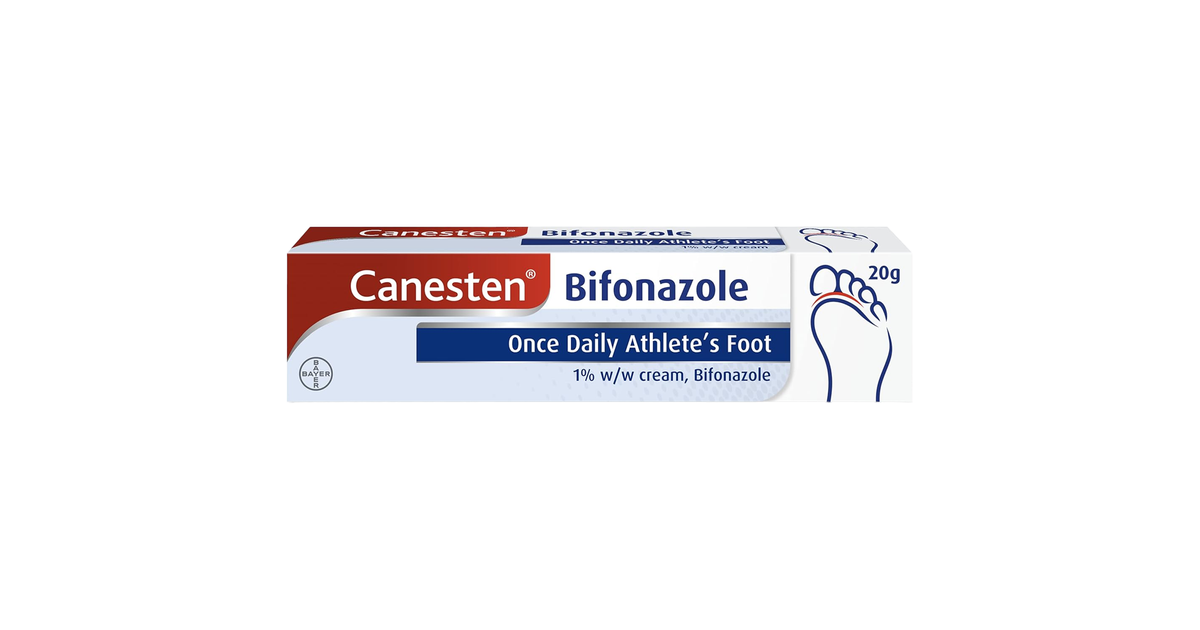 Canesten Bifonazole Once Daily 1% w/w Cream 20g | Weldricks