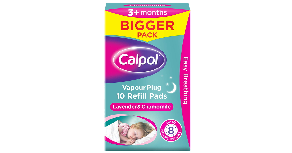 Calpol Vapour Plug Refill Pads - Pack of 10 | Weldricks