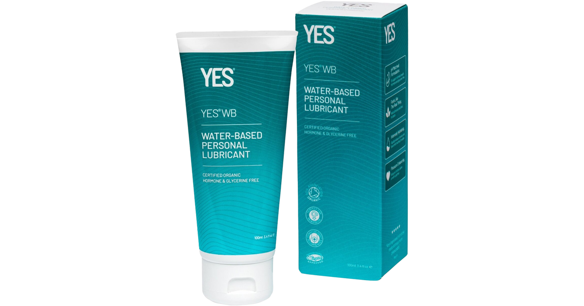 YES WB Organic Water Based Natural Personal Lubricant 100ml