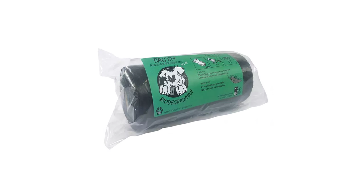 Bag'em Scented Biodegradable Bag Roll of 200