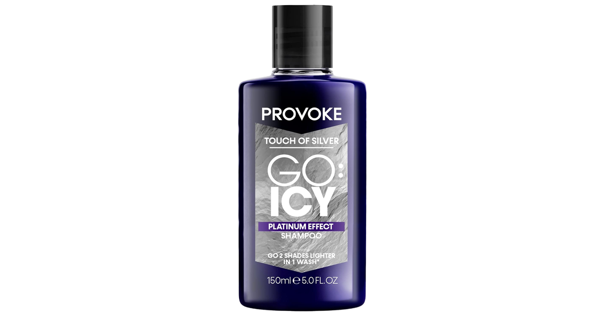 Provoke Touch of Silver Go Icy Platinum Effect Shampoo 150ml
