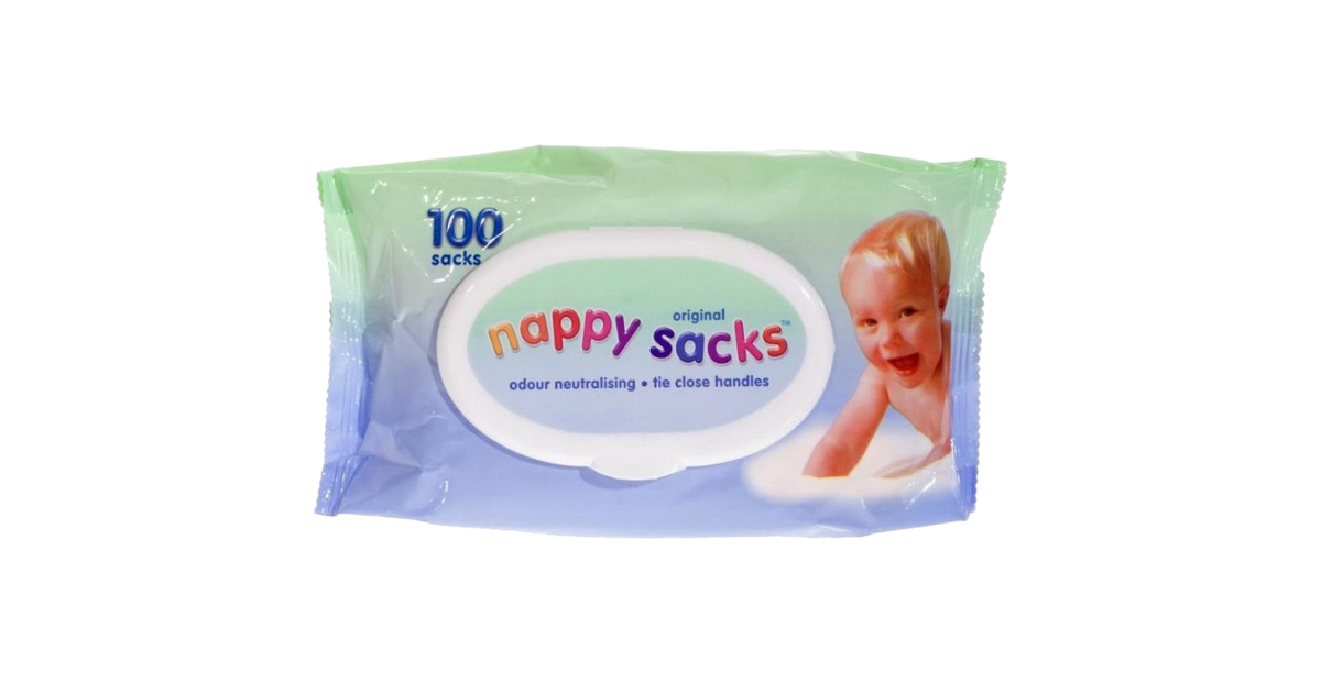 Nappy Sacks Bags Pack of 100