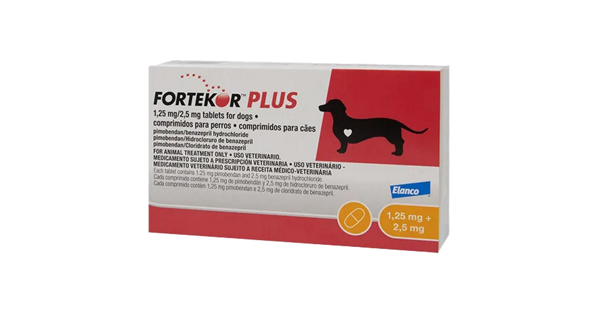 Fortekor Plus Tablets for Dogs - POM-V Prescription Heart Support