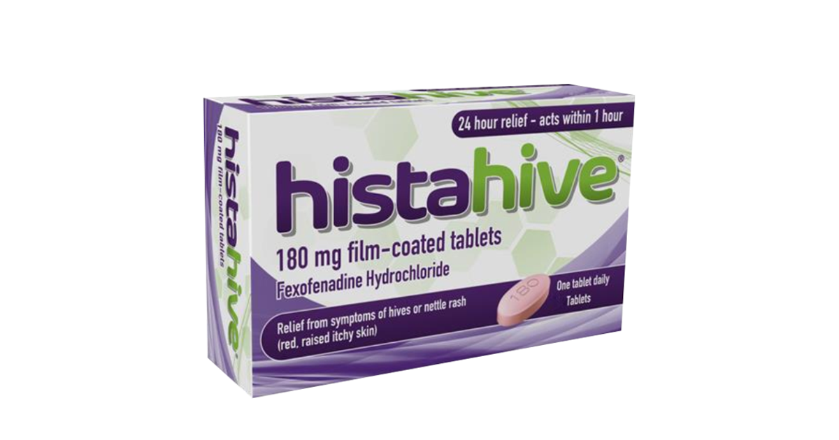 Histahive Fexofenadine 180mg Tablets Pack of 10