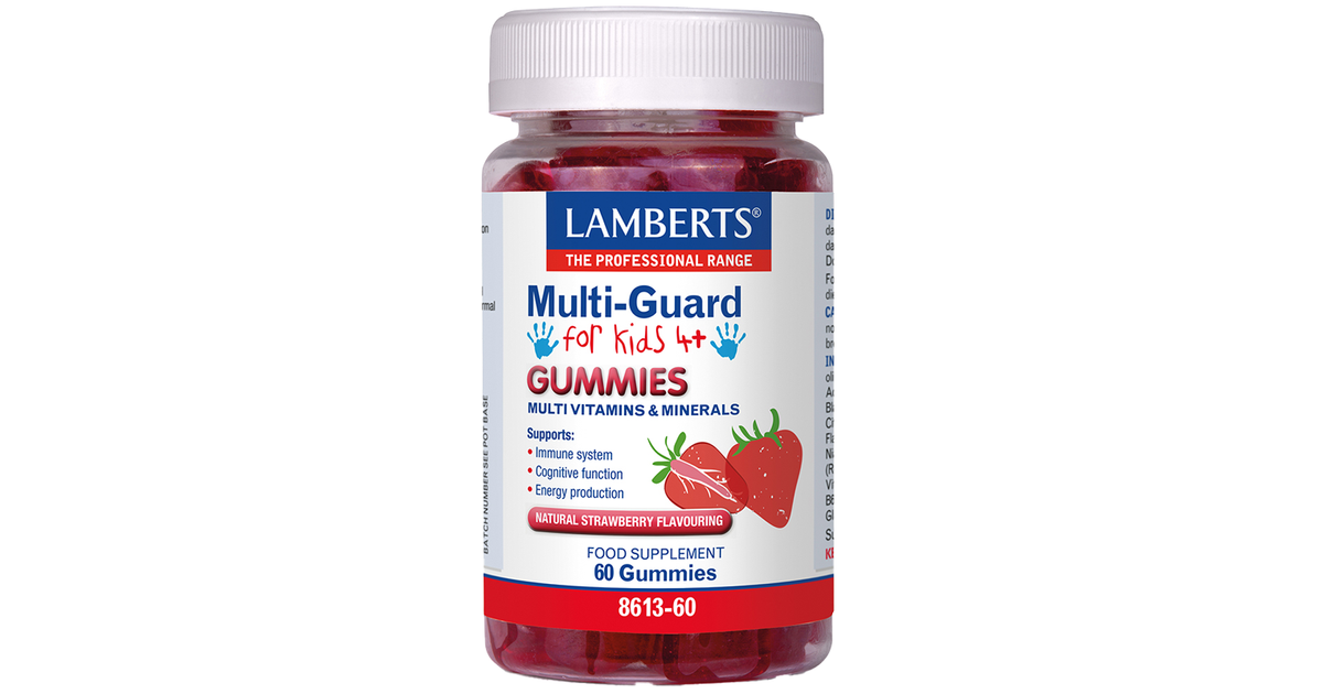 Lamberts Multi-Guard Gummies 60: Pack Kids Vitamins & Minerals