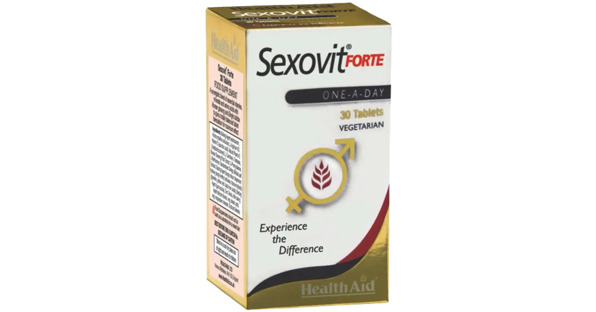 HealthAid Sexovit Forte Tablets Pack of 30