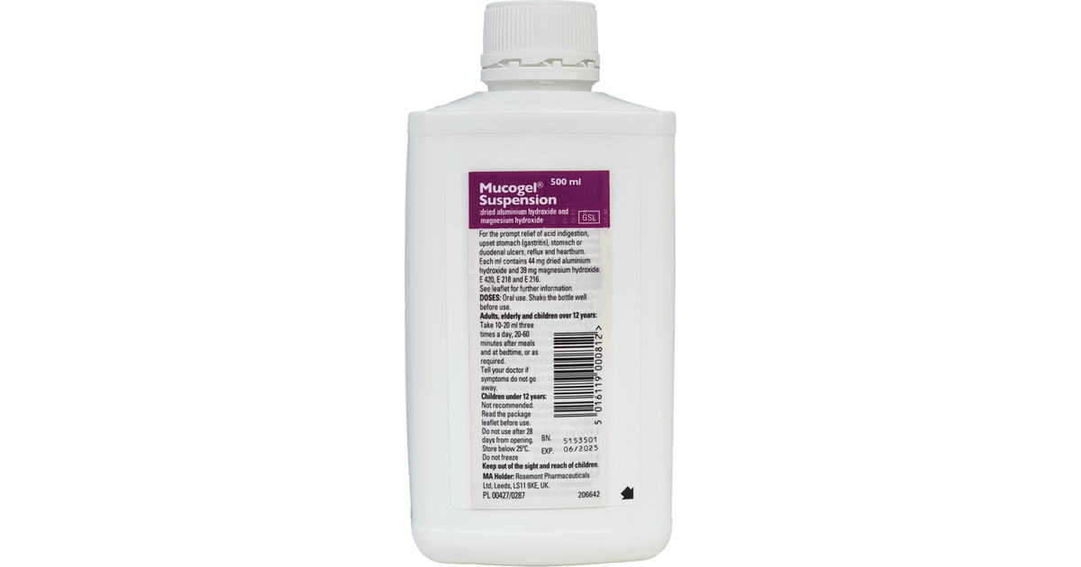 Mucogel Suspension 500ml