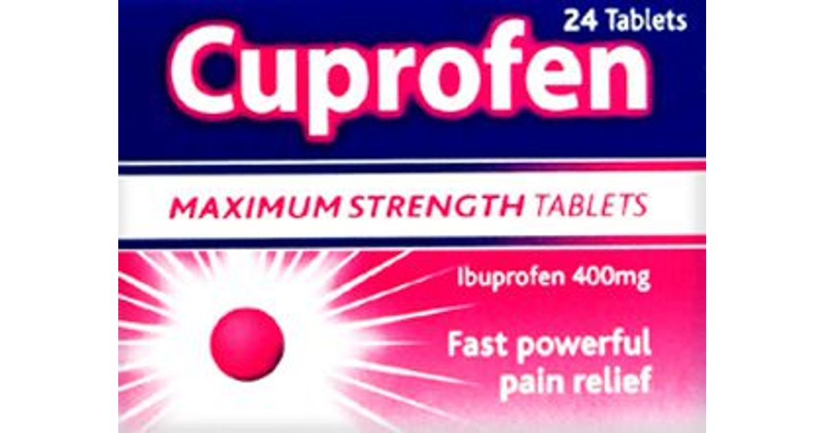 Cuprofen 400mg Tablets Pack of 24