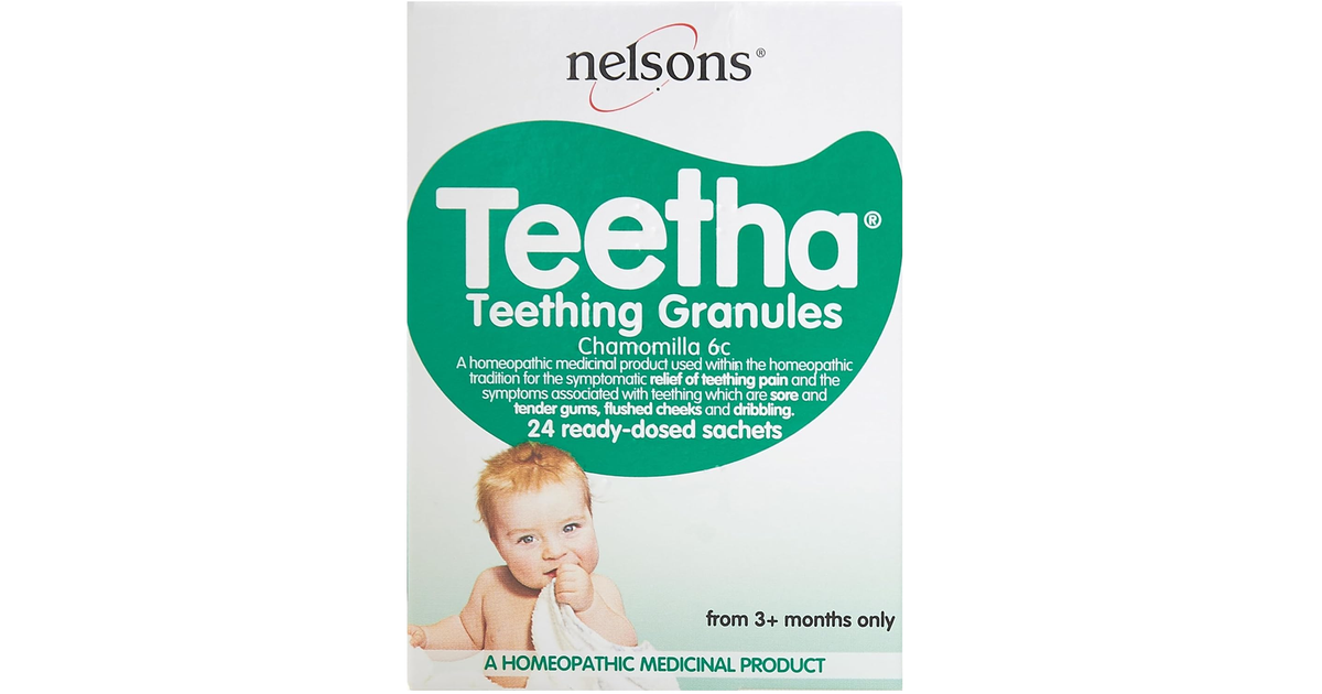Nelson's Teetha Teething Granules Pack of 24
