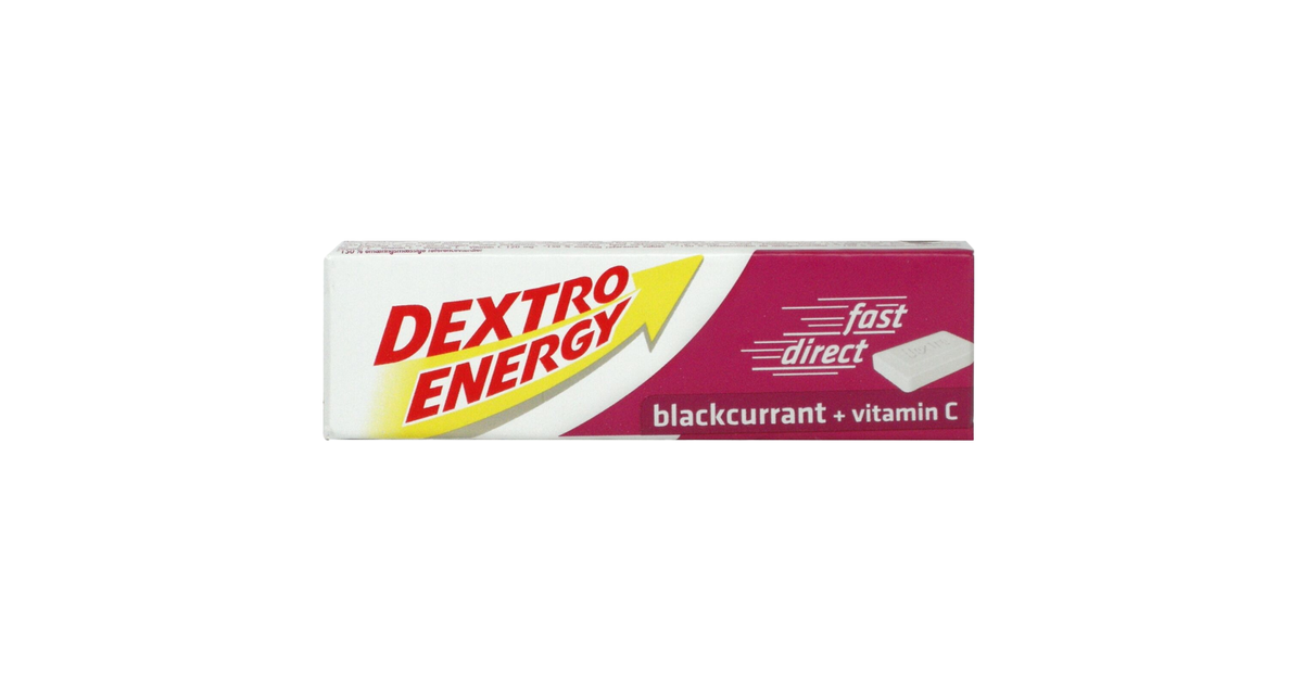 Dextro Energy Blackcurrant Flavoured Tablets 47g
