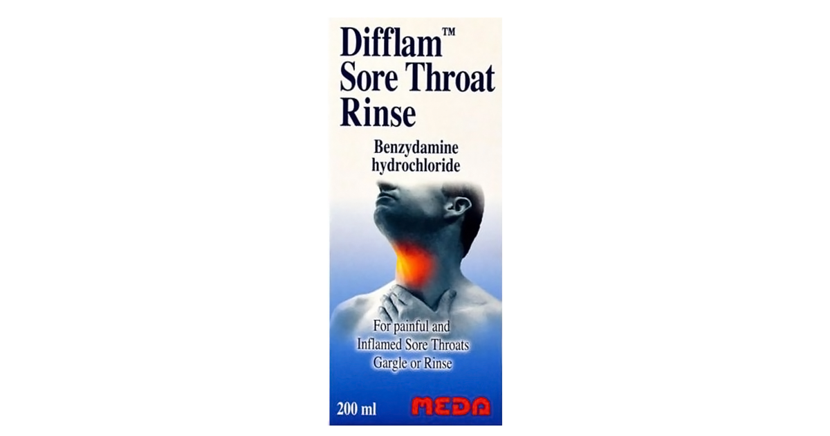 Difflam Sore Throat Rinse 200ml