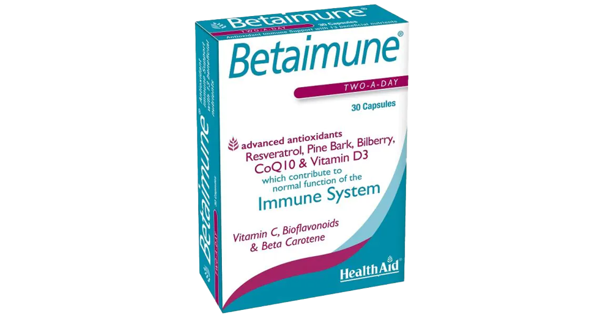 HealthAid Betaimune Antioxidant Capsules Pack of 30