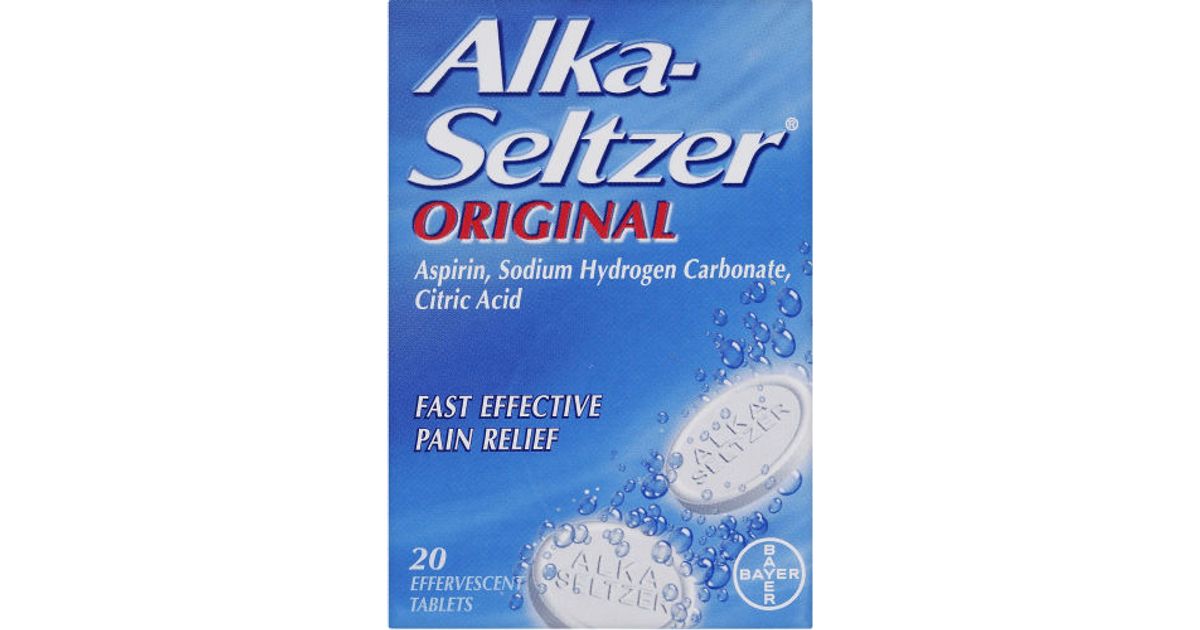 Alka Seltzer Original Tablets Pack of 20