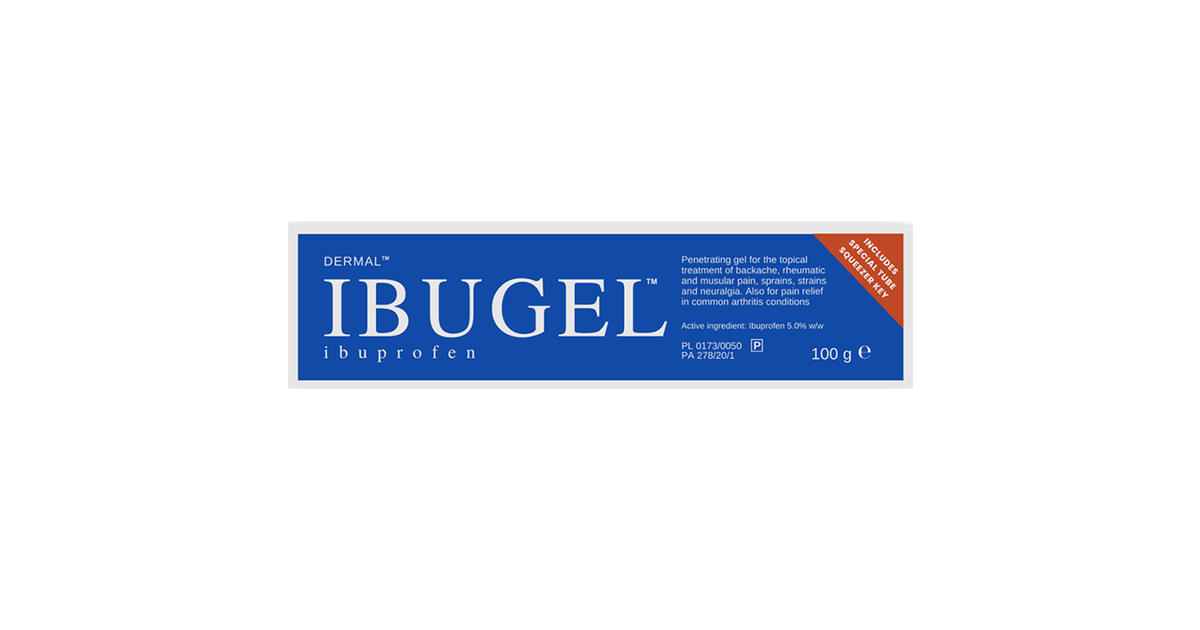 Targeted Pain Relief: Ibugel Gel 100g for Aches & Sprains