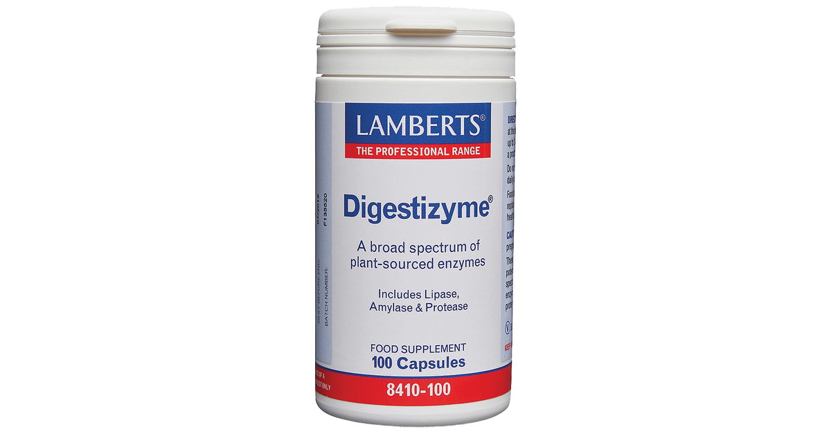 Lamberts Digestizyme Capsules Pack of 100