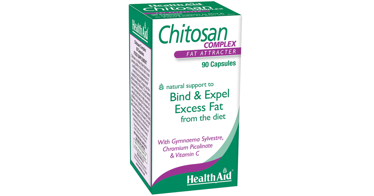 HealthAid Chitosan Complex Fat Attracter Capsules Pack of 90