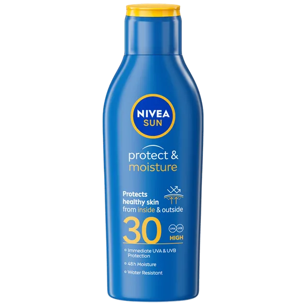 NIVEA Sun Cream Protect Moisture Lotion SPF30 UVA 4 200ml Weldricks