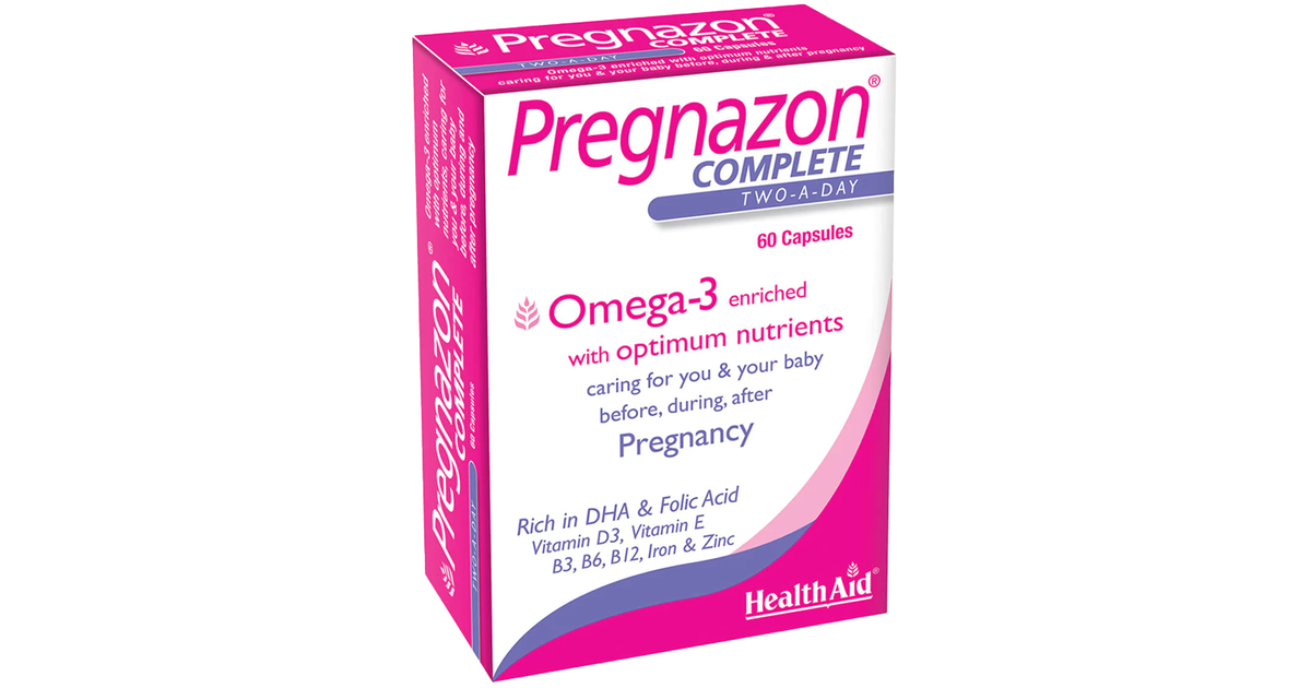 HealthAid Pregnazon Complete Capsules Pack of 60
