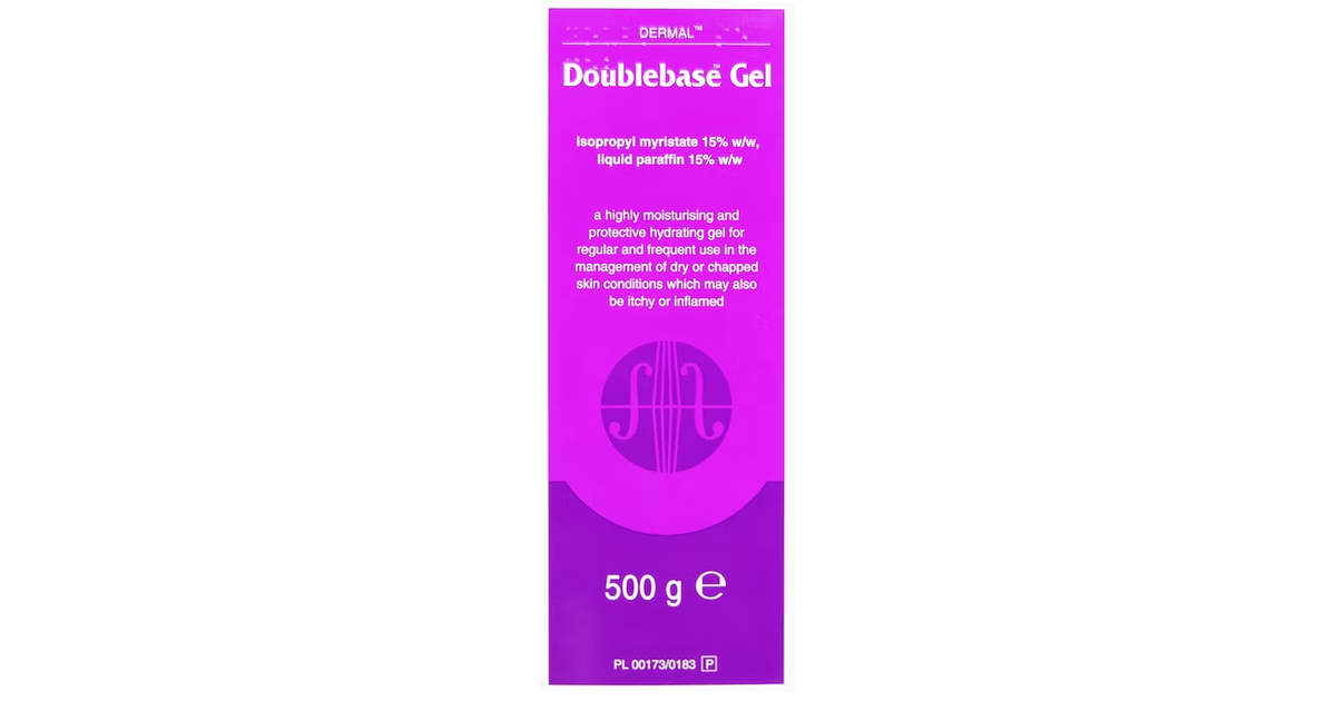 Doublebase Gel 500g Pump: Soothe Dry & Itchy Skin