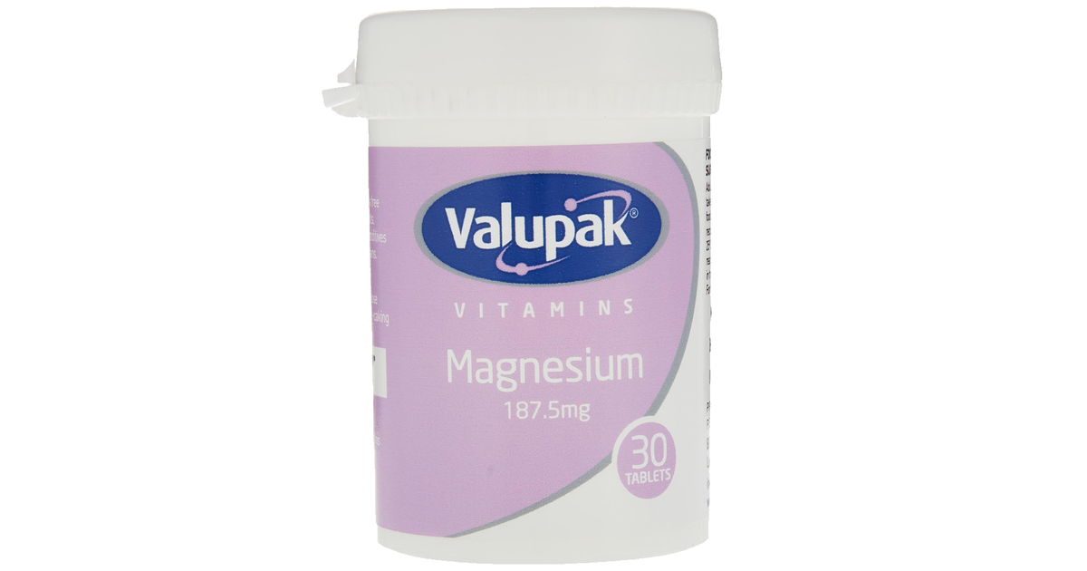 Valupak Magnesium Tablets Pack of 30