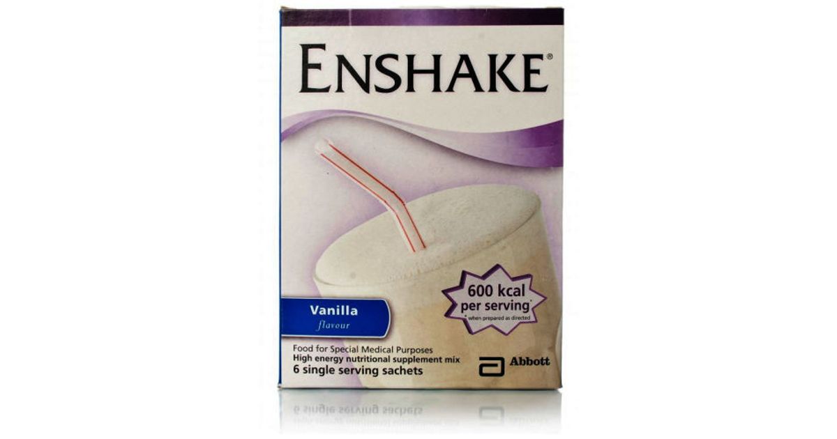 Enshake Sachet Vanilla 96.5g Pack of 6