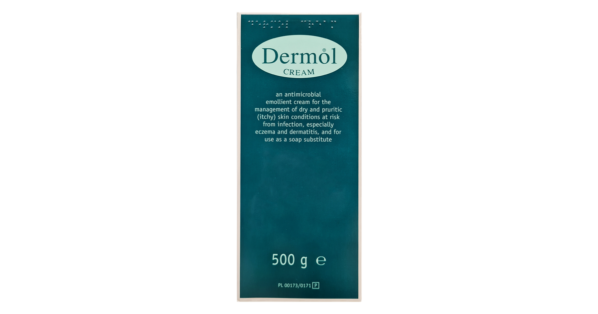 Dermol Cream 500g: Soothe Eczema & Dry Skin - Weldricks Pharmacy