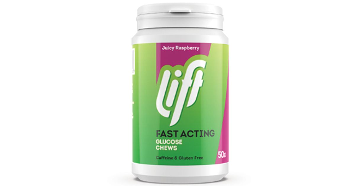 Lift Glucose Tablets Raspberry Pack of 50