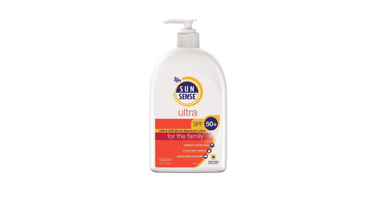 Sunsense Ultra SPF50+ Pump 500ml