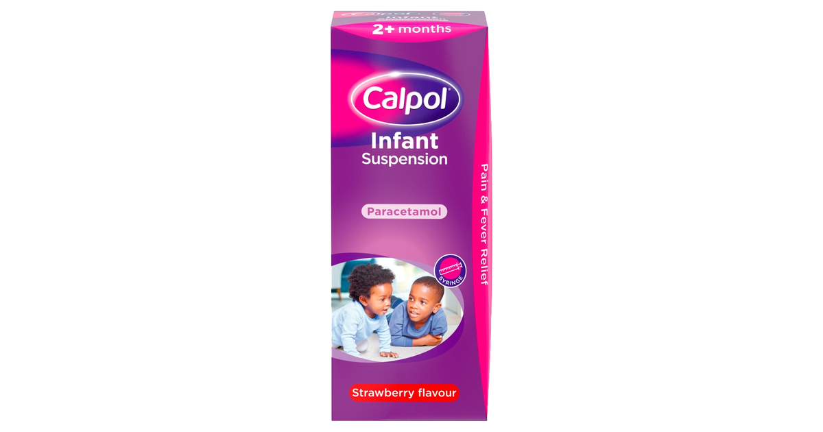 Calpol Infant Suspension, Paracetamol Medication, For 2+ Months ...