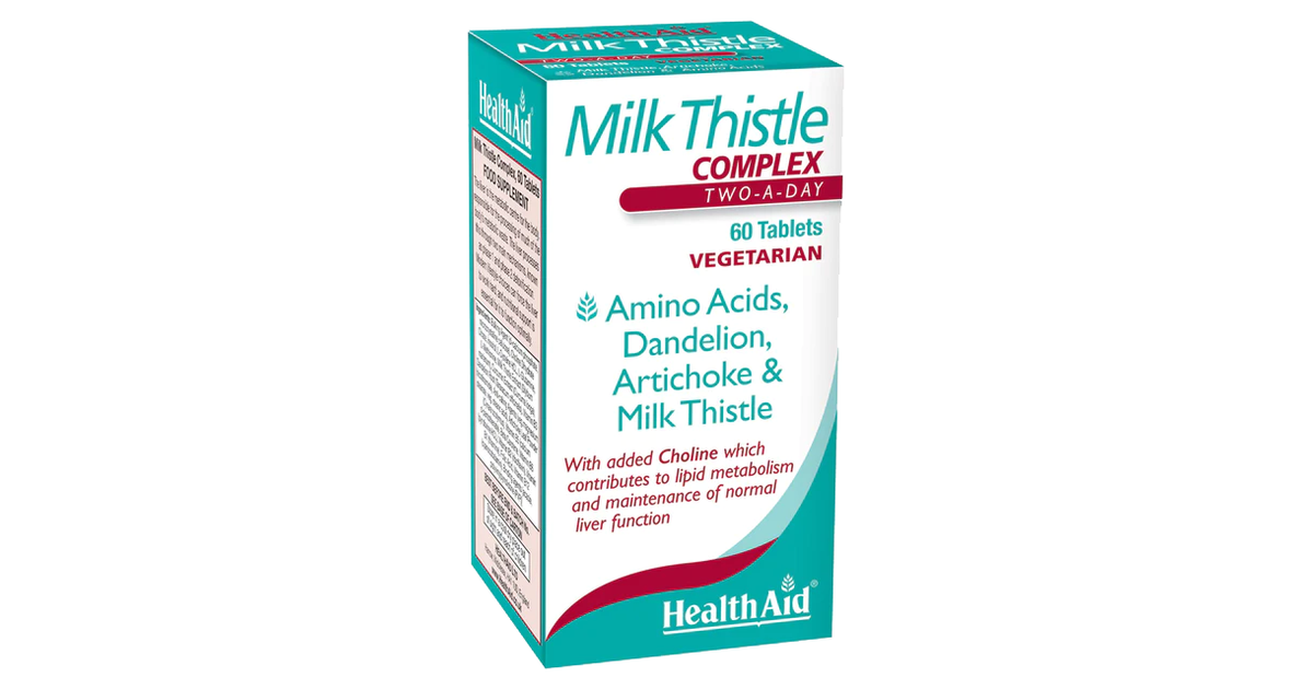 HealthAid Milk Thistle Complex Tablets Pack of 60