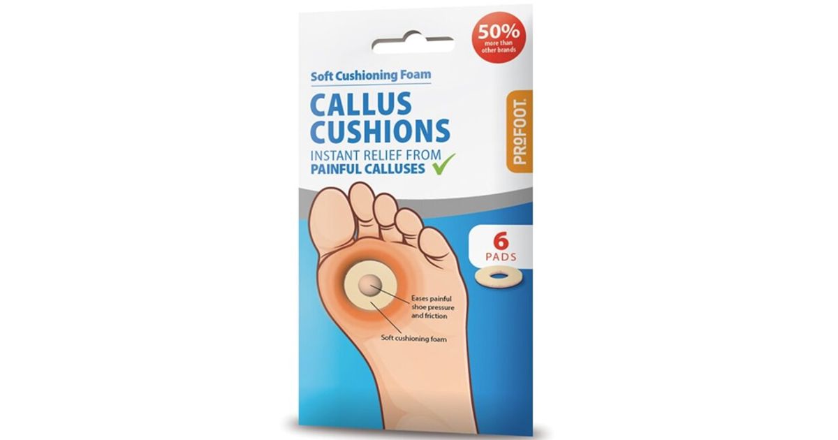 Profoot Callus Cushions Pads Pack of 6