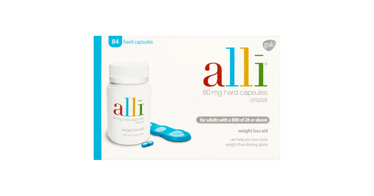 Alli Slimming Capsules (84 pack) - Weldricks Pharmacy