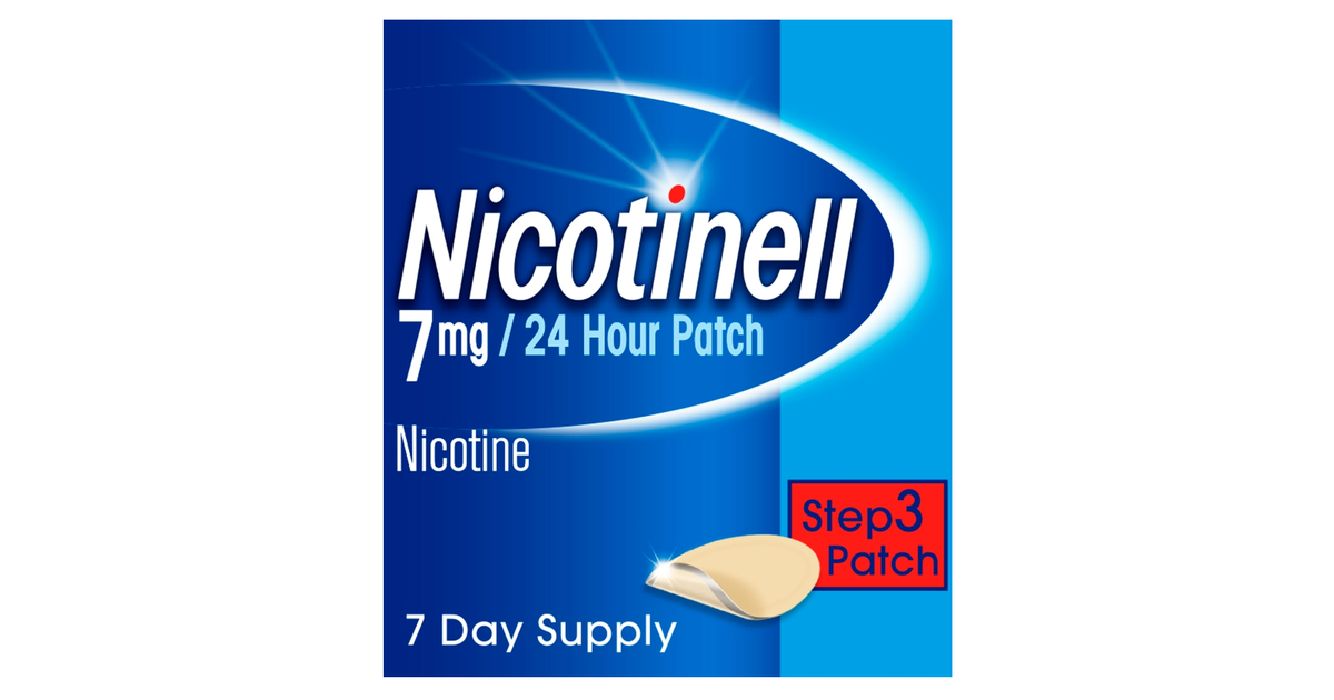 Nicotinell TTS10 Patient Support Material and Patches (7mg) Pack of 7