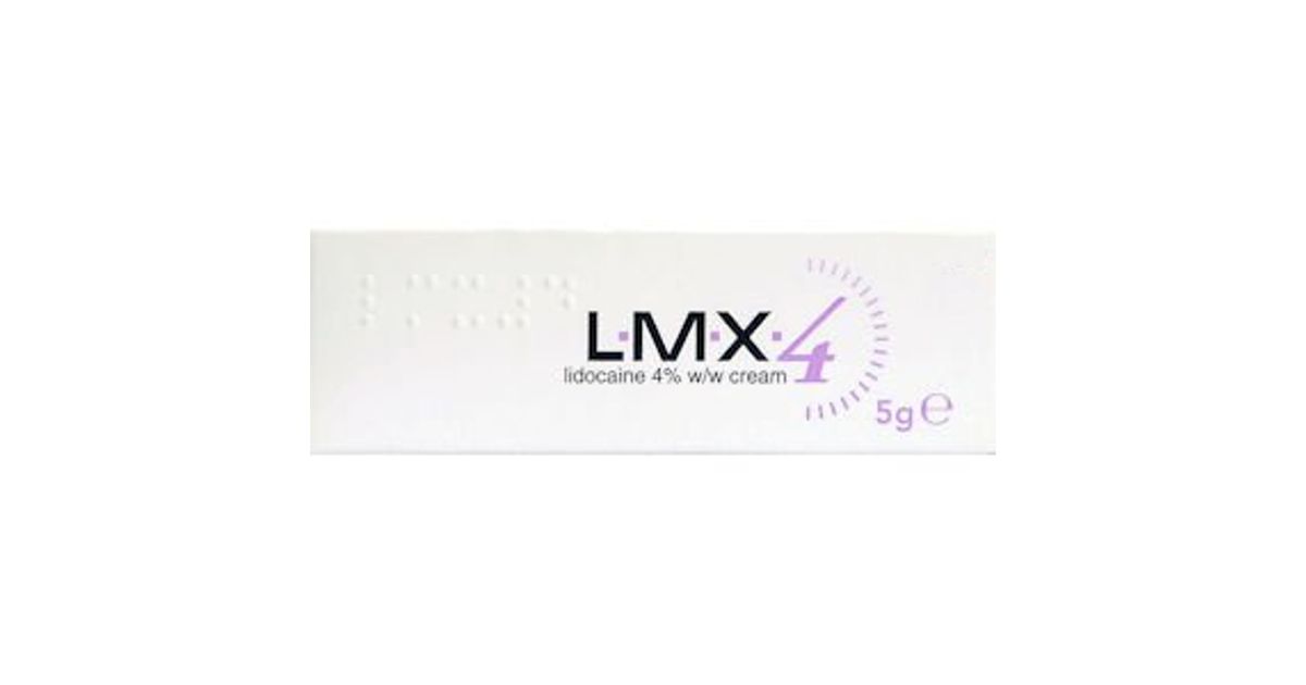 Numbing Cream: LMX4 (5g)