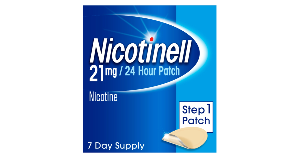 Quit Smoking: Nicotinell TTS30 21mg Patches 7 Pack | Weldricks