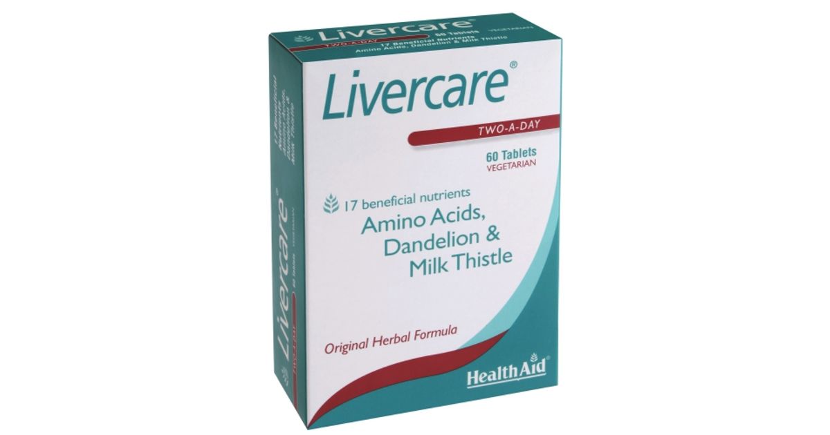 HealthAid Livercare Tablets Pack of 60