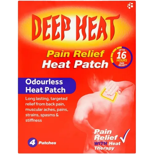 Deep Heat Pain Relief Back Patch Pack of 2